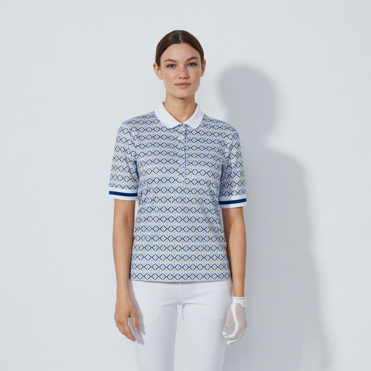 DS Kaleidoscope Print Half Sleeve Polo Shirt – Daily Sports USA